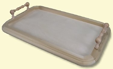 Unfinished Wooden Serving Trays